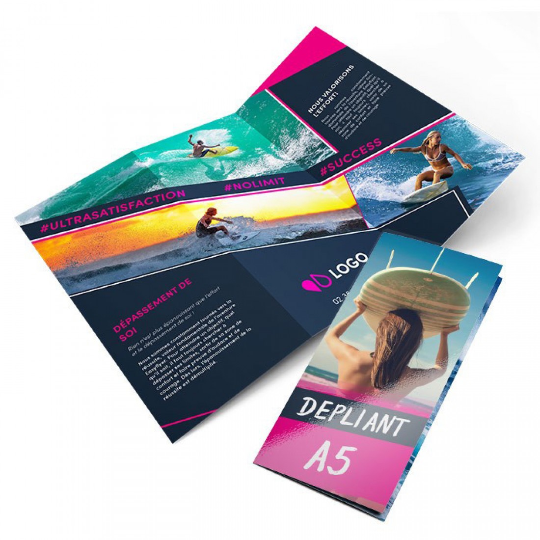 Dépliant 3 volets A5